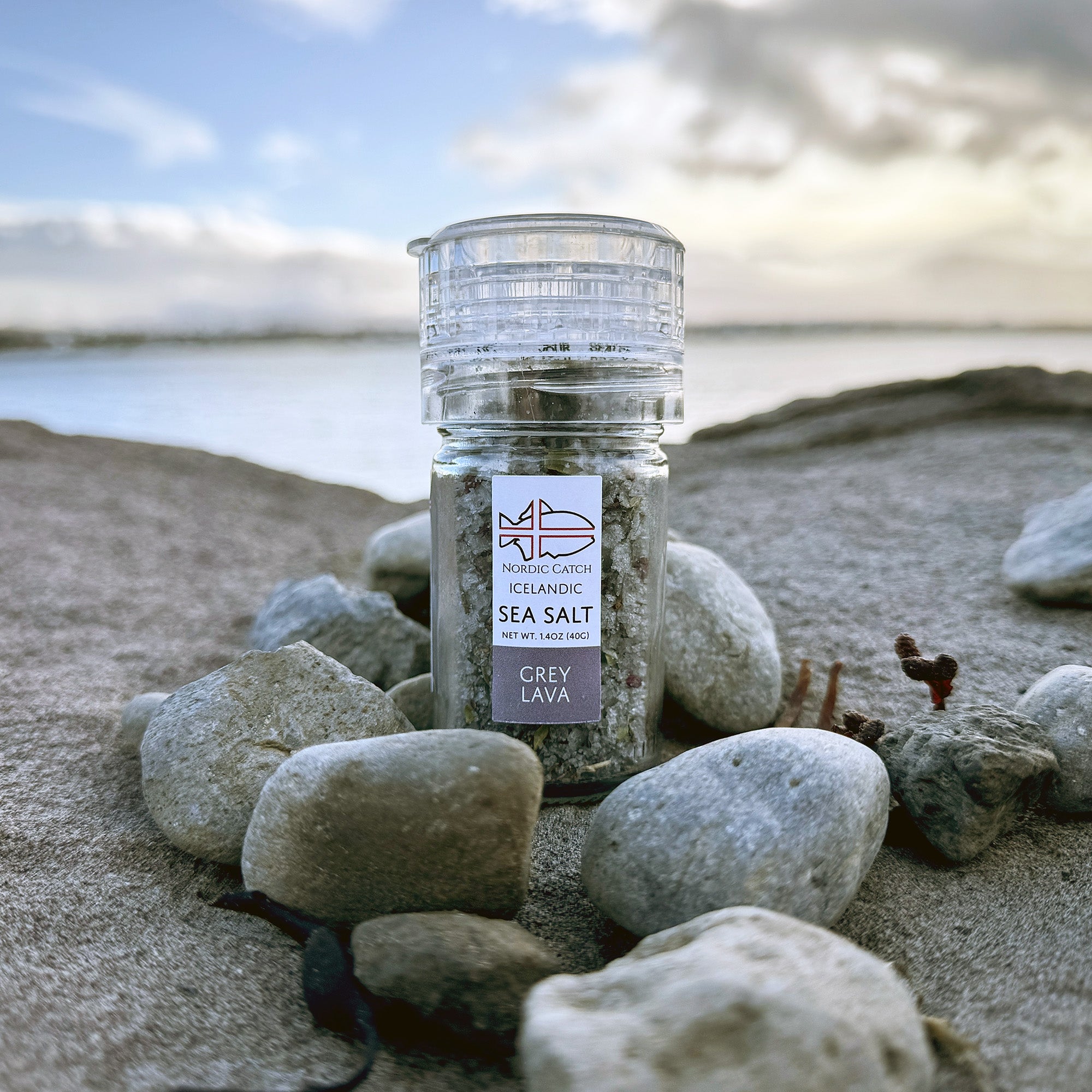 Icelandic Sea Salt - Grey Lava | Nordic Catch – Nordic Catch Wholesale